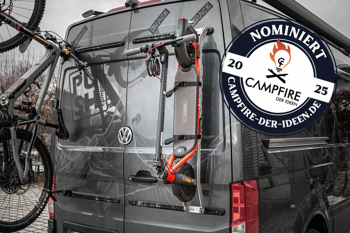 PUSHrack E-Scooter Rack - PUSH components